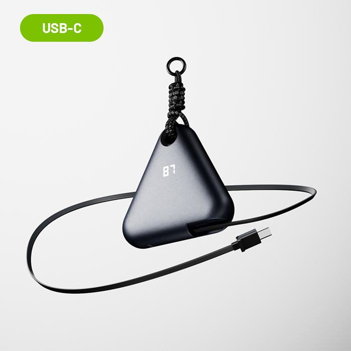 MChaos 10000mAh Wearable Power Bank w/ Retractable Cable