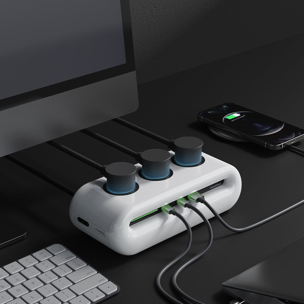 Power Cloud Charging Station & Power Strip | All-in-One, Fast Charging ...